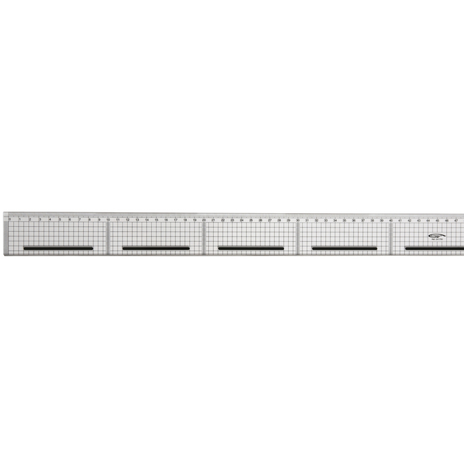 Règle de découpe 50cm transparente antidérapante Graphoplex Règle de découpe 50cm transparente antidérapante Graphoplex
