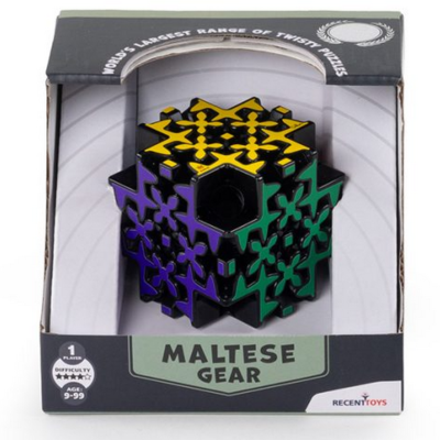 Casse-tête Rotatif Croix Maltese Gear 6x6x6cm Meffert's M5150