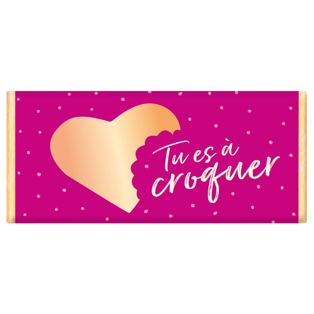 Tablette Chocolat Bio 30g Tu es à Croquer
