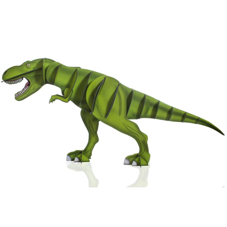 Dinosaure T-Rex Géant en carton à Construire.