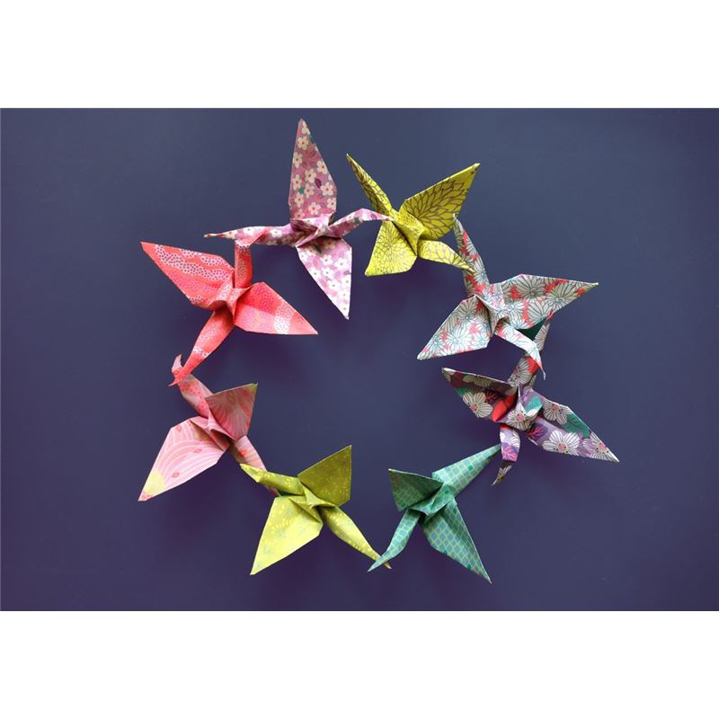 Origami Violet 36 feuilles bifaces Mon Petit Art de L'Atelier Chez Soi
