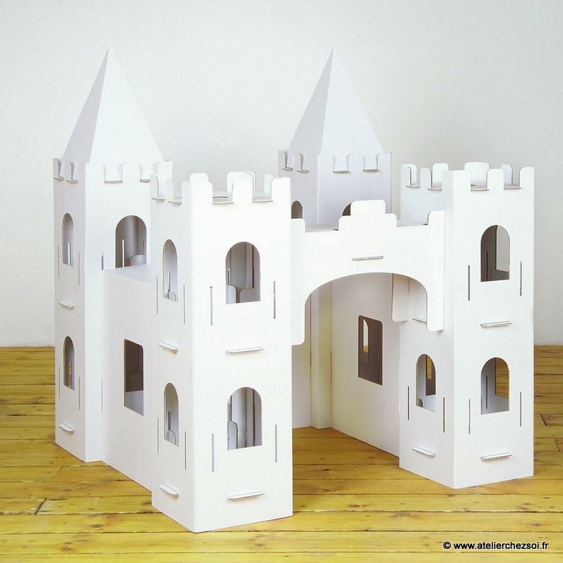Grand Château fort en carton - Calacastle Calafant de L'Atelier Chez Soi