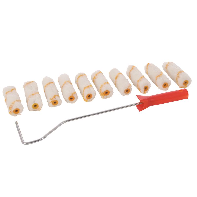 Mini-rouleau à peindre long manche et 10 manchons de L'Atelier Chez Soi